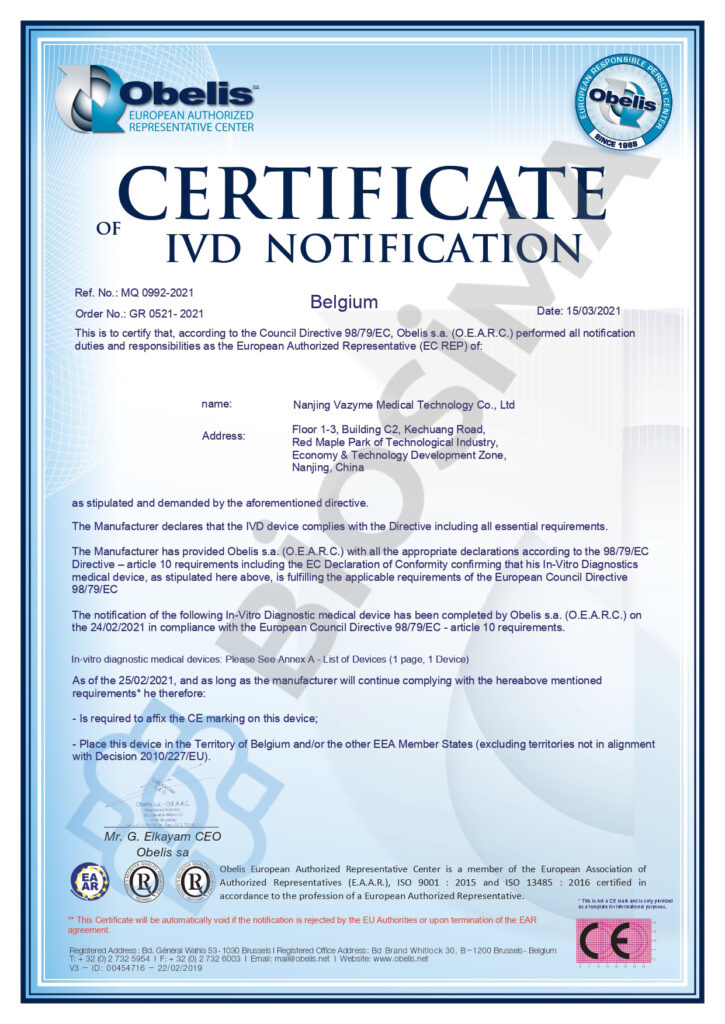 Certificates – Bio-Sima